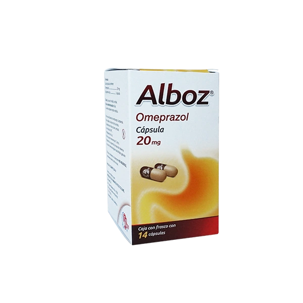 ALBOZ CAP. 20 MG. CAJA FCO. C/14