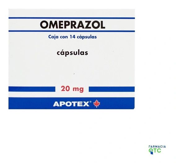 OMEPRAZOL CAP. 20 MG. CAJA C/14