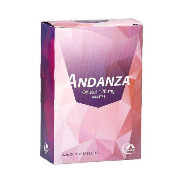 ANDANZA TAB. 120 MG. C/30 (ORLISTAT)