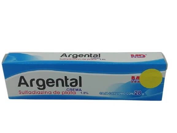 ARGENTAL CMA. CAJA C/TUBO C/28 G.