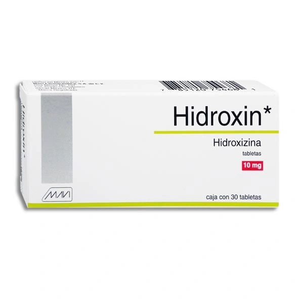 HIDROXIN TAB. 10 MG. CAJA C/30 LABORATORIO MAVI P. NETO