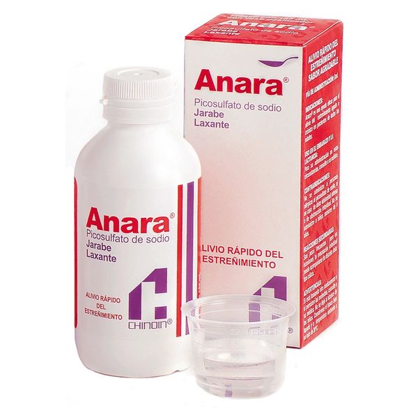 ANARA JBE. 100 MG. CAJA C/FCO. C/125 ML. Y VASO DOSIFICADOR