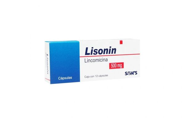 LISONIN CAP. 500 MG. CAJA C/12