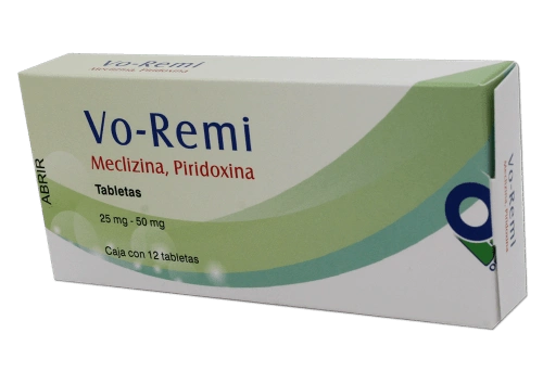 VO-REMI TAB. 25/50 MG. CAJA C/12