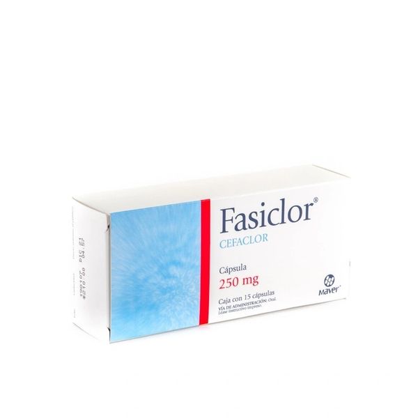 FASICLOR CAP. 250 MG. CAJA C/15