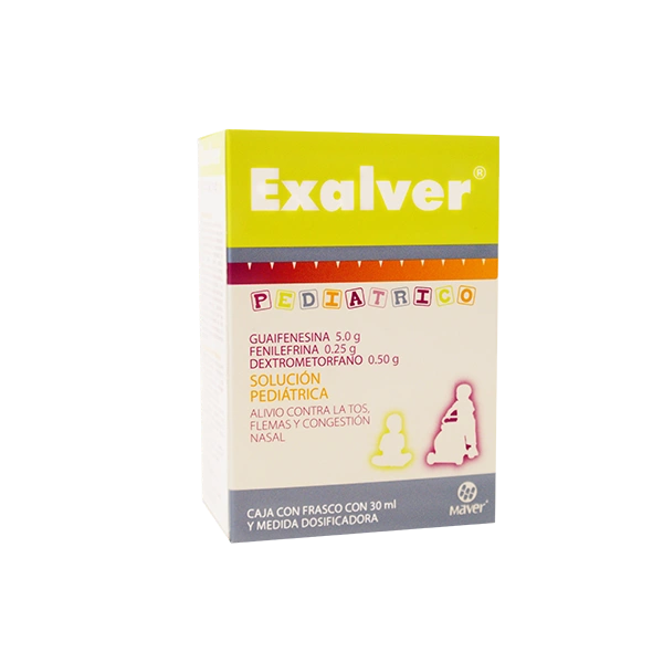 EXALVER SOL. PEDIATRICO FCO. C/30 ML. (ALIVIO CONTRA LA TOS)