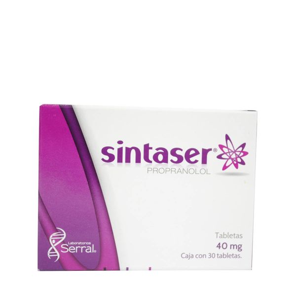 SINTASER TAB. 40 MG. CAJA C/30