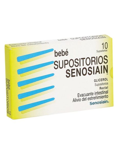SUPOSITORIOS SENOSIAIN BEBE CAJA C/10