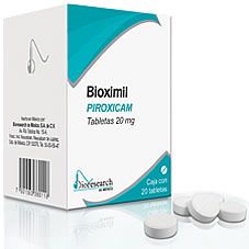 BIOXIMIL TAB. 20 MG. CAJA C/20