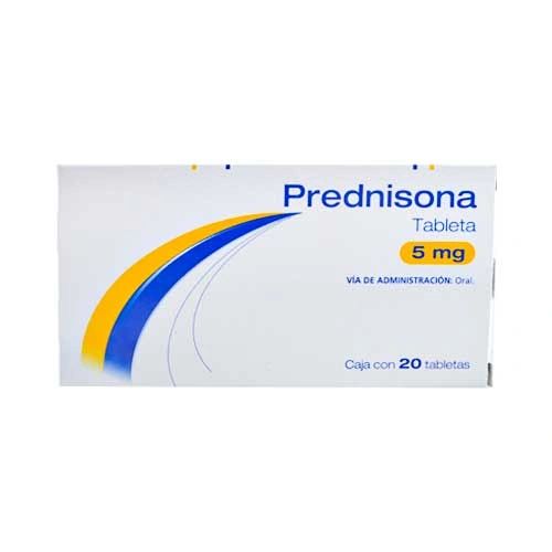 PREDNISONA TAB. 5 MG. CAJA C/20