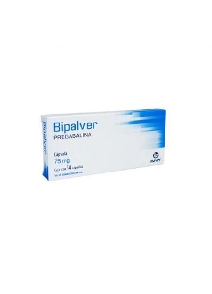 BIPALVER CAP. 75 MG. CAJA C/14