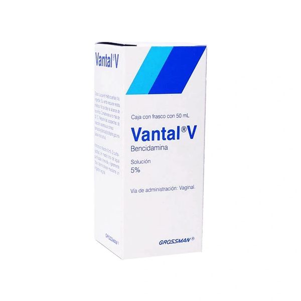 VANTAL V SOL. VAGINAL 5% FCO. C/50 ML.