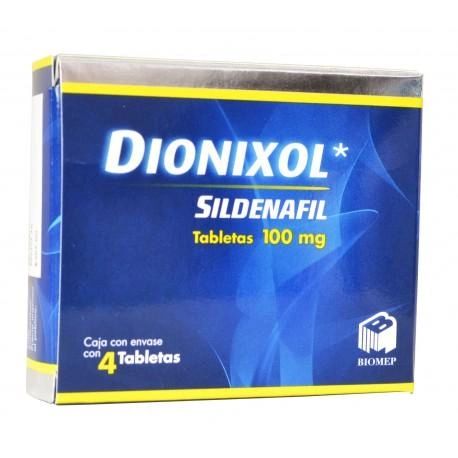 DIONIXOL TAB. 100 MG. CAJA C/4