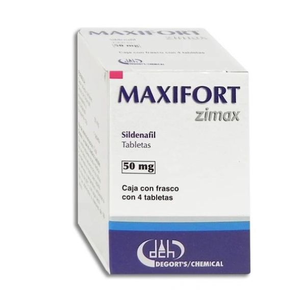 MAXIFORT ZIMAX TAB. 50 MG. CAJA C/4
