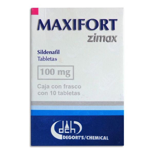 MAXIFORT ZIMAX TAB. 100 MG. CAJA C/10