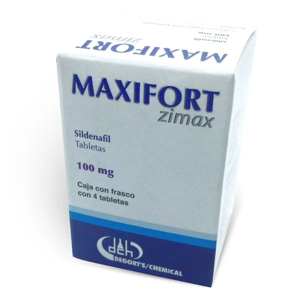 MAXIFORT ZIMAX TAB. 100 MG. CAJA C/4