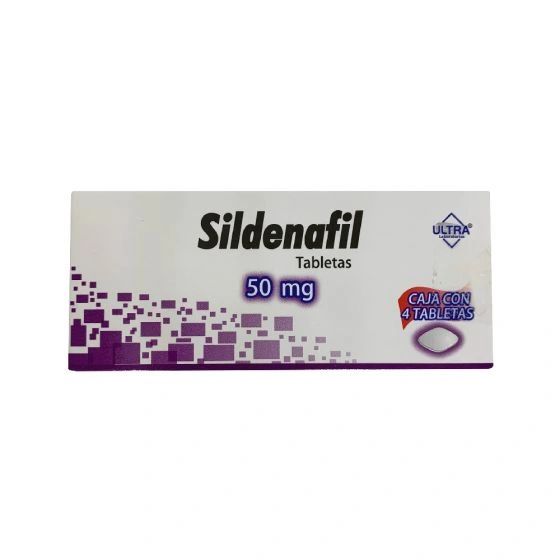 SILDENAFIL TAB. 50 MG. CAJA C/4