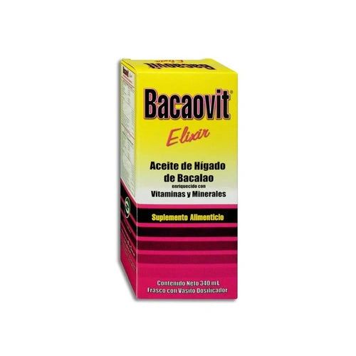 BACAOVIT ELIXIR CAJA C/FCO. C/340 ML.