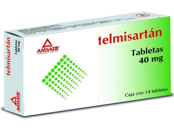 TELMISARTAN TAB. 40 MG. CAJA C/14