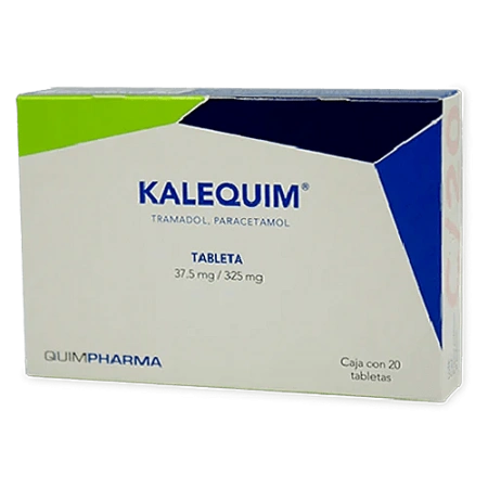 KALEQUIM TAB. 37.5/325 MG. CAJA C/20