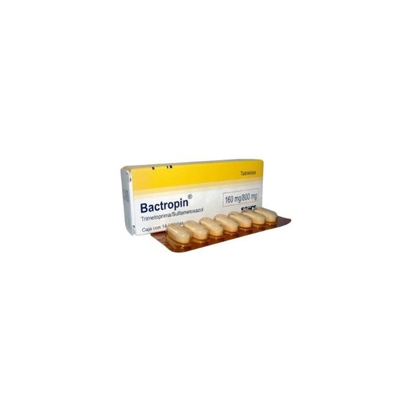 BACTROPIN F TAB. 160/800 MG. CAJA C/14