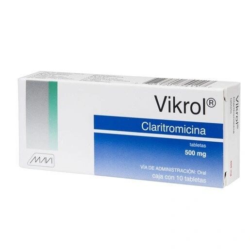 VIKROL TAB. 500 MG. CAJA C/10