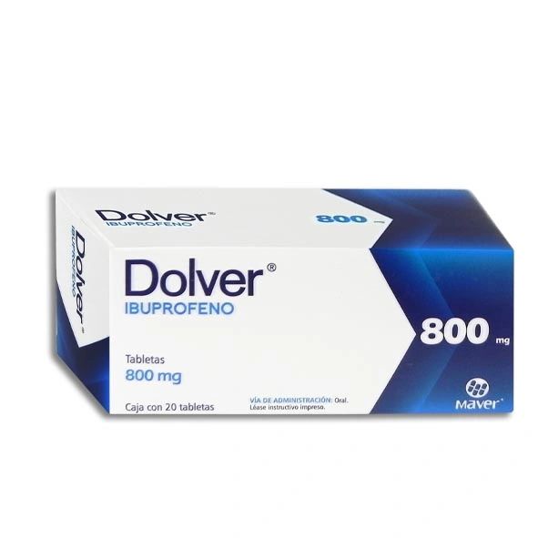 DOLVER TAB. 800 MG. CAJA C/20