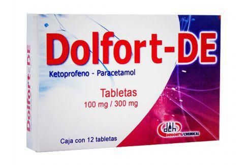 DOLFORT-DE TAB. 100/300 MG. CAJA C/12