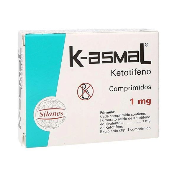K-ASMAL TAB. 1 MG. CAJA C/30