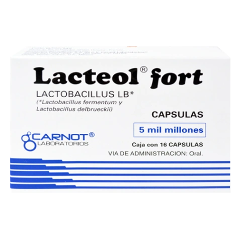 LACTEOL FORT CAP. 5 MIL MILLONES CAJA C/16