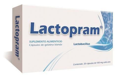 LACTOPRAM CAP. 430 MG. CAJA C/20