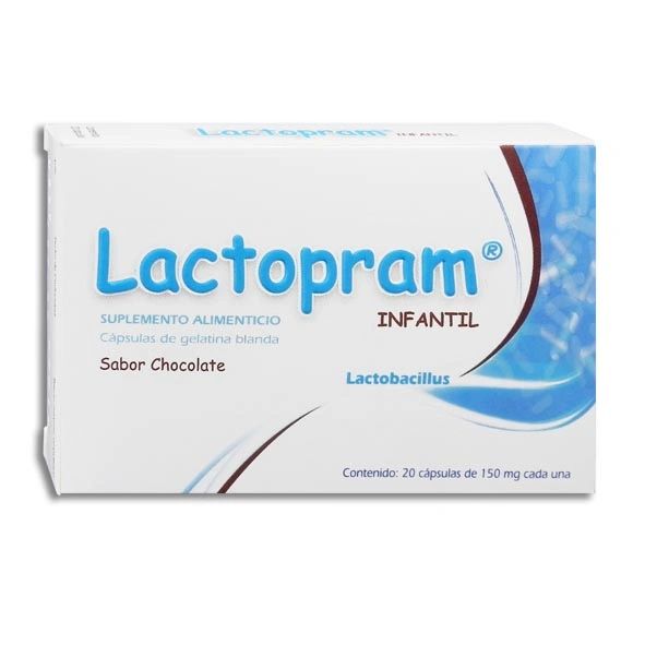 LACTOPRAM INFANTIL CAP. 150 MG. CAJA C/20