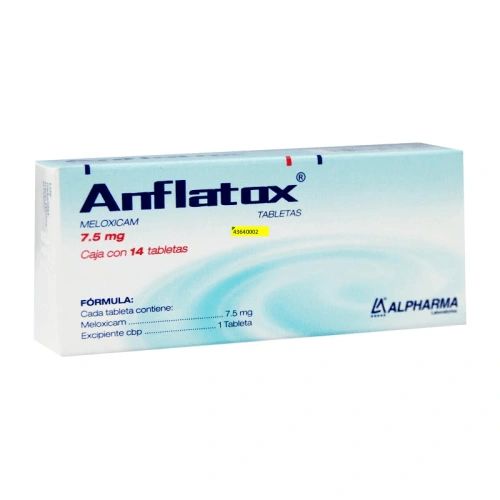 ANFLATOX TAB. 7.5 MG. CAJA C/14