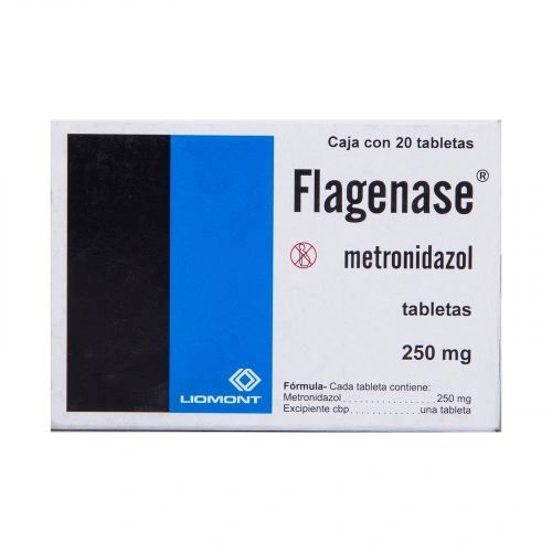FLAGENASE TAB. 250 MG. CAJA C/20