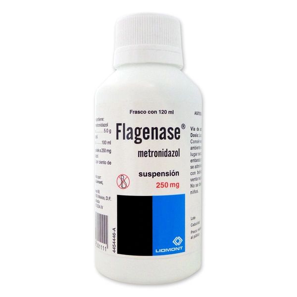 FLAGENASE SUSP. 250 MG. FCO. C/120 ML.