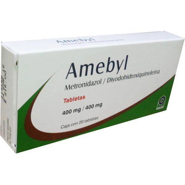 AMEBYL TAB. 400/400 MG. CAJA C/20