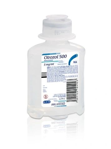 OTROZOL INY. 500 MG. ENV. C/100 ML.