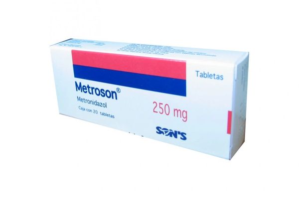 METROSON TAB. 250 MG. CAJA C/20