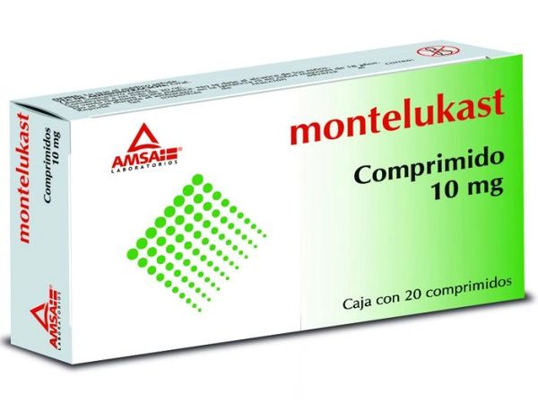 MONTELUKAST TAB. 10 MG. CAJA C/20