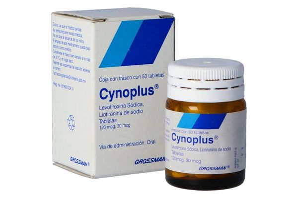 CYNOPLUS TAB. 30/120 MCG. CAJA C/FCO. C/50