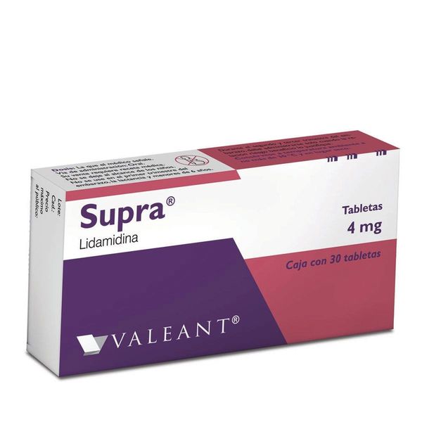 SUPRA TAB. 4 MG. CAJA C/30