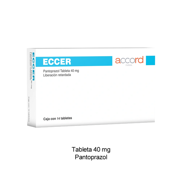 ECCER TAB. 40 MG. CAJA C/14 (PANTOPRAZOL)