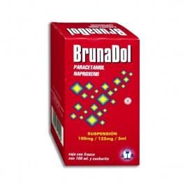 BRUNADOL SUSP. 100/125 MG. CAJA C/FCO. C/100 ML.