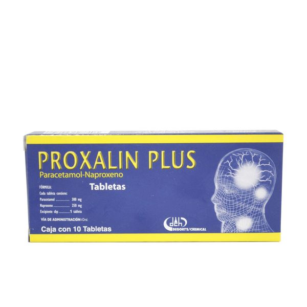 PROXALIN PLUS TAB. CAJA C/10