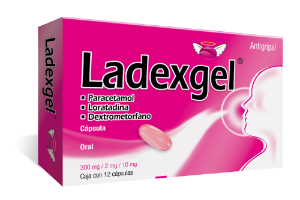 LADEXGEL CAP. 300/2/10/MG. CAJA C/12