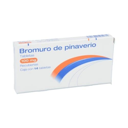 BROMURO DE PINAVERIO TAB. RECUB. 100 MG. CAJA C/14