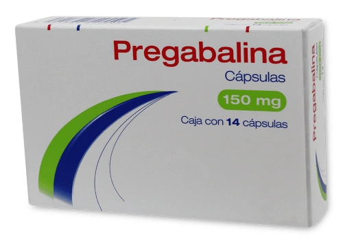 PREGABALINA CAP. 150 MG. CAJA C/14