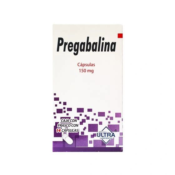 PREGABALINA CAP. 150 MG. CAJA C/14