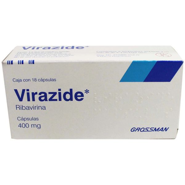 VIRAZIDE CAP. 400 MG. CAJA C/18
