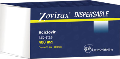 ZOVIRAX TAB. 400 MG. CAJA C/35